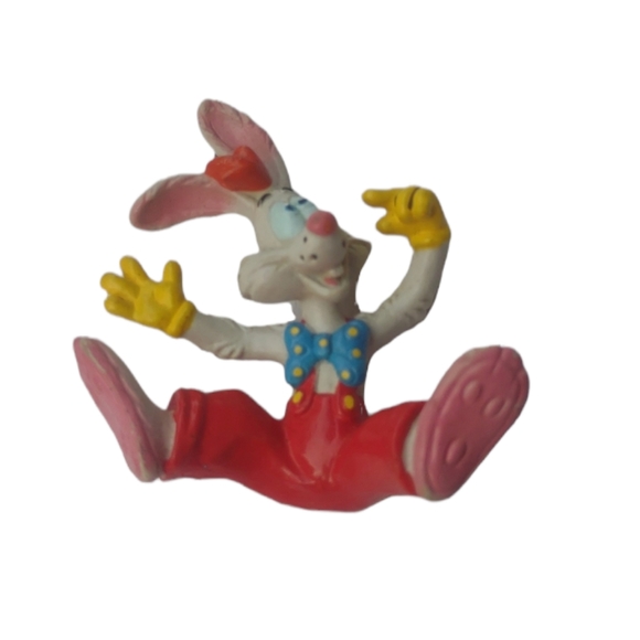Toys | Vintage Roger Rabbit Toy Cake Topper Play Toy Figure Roger ...